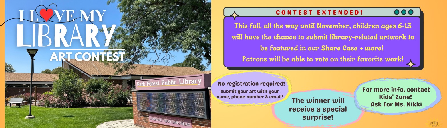Park Forest Public Library | It's a new day!